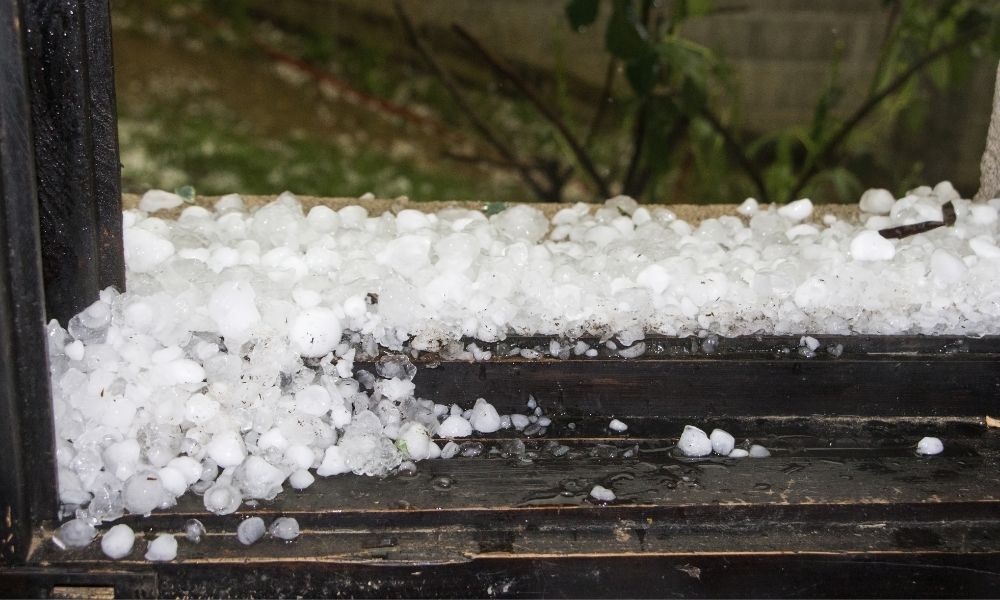 The Most Common Signs of Hail-Damaged Windows - Viking Contractors, LLC